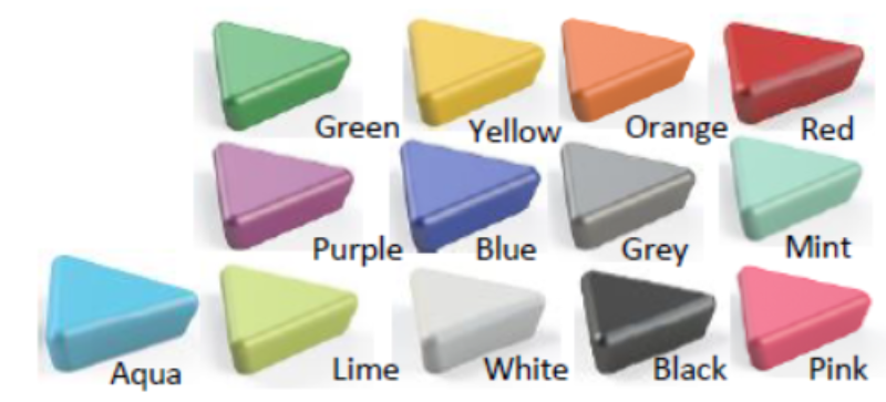 Magnetic Triangle for Glassboard – Simple Signman